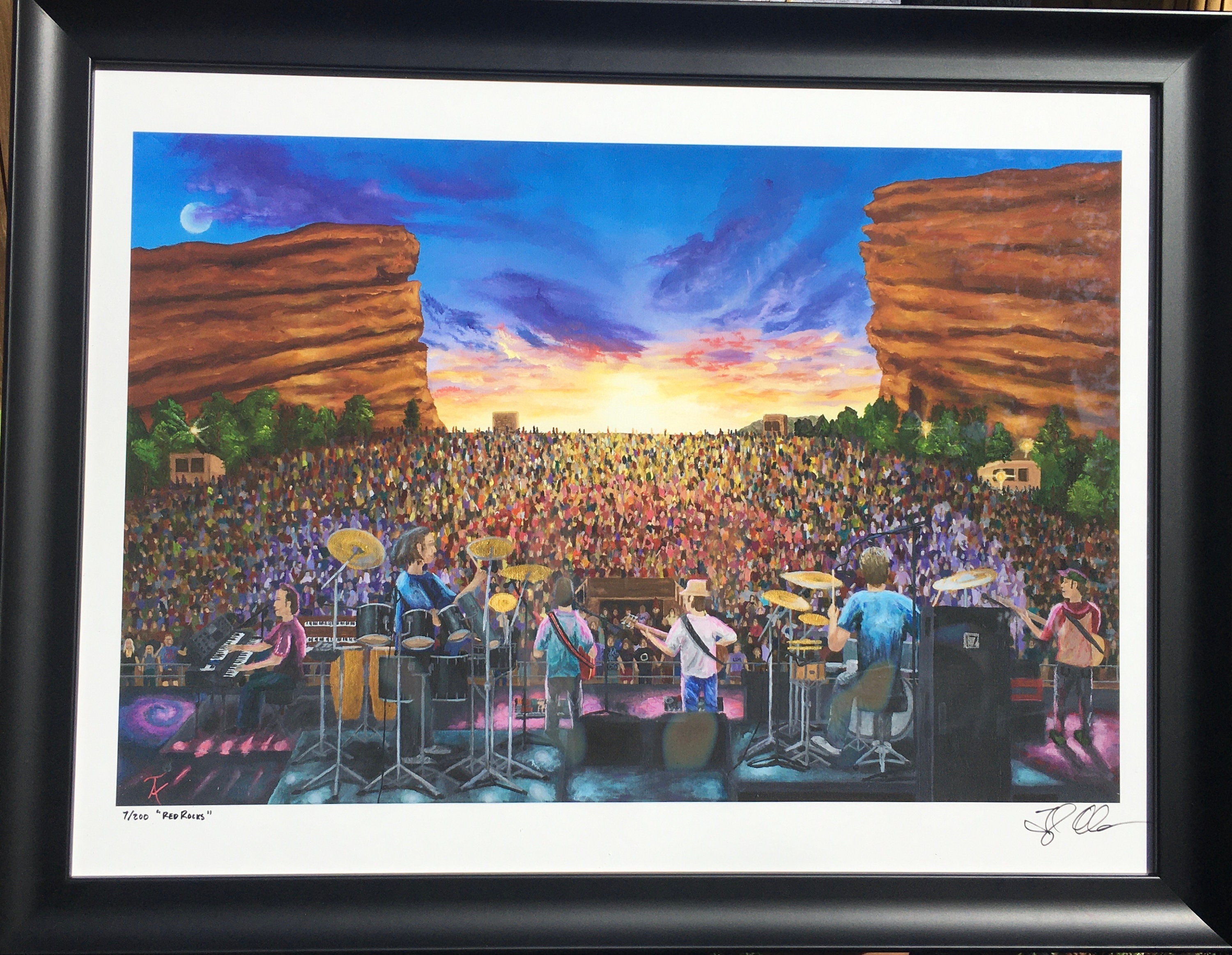 Red Rocks Amphitheater Fine Art Print | Etsy
