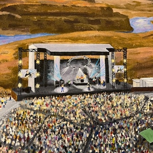 The Gorge Amphitheatre Fine Art Print - Etsy