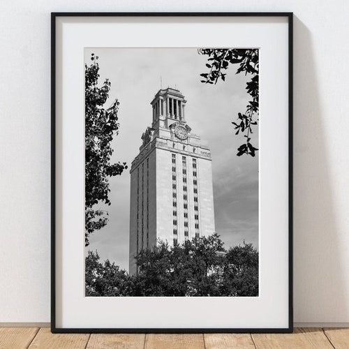 University of Texas Photography Sutton Hall UT Austin - Etsy
