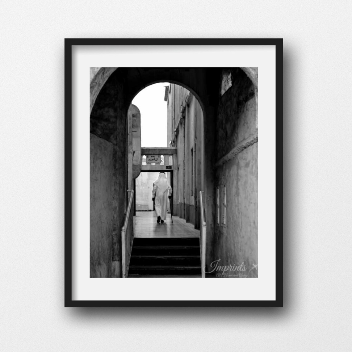 Doha, Qatar Print: Souq Waqif, Black and White Travel Photography - Etsy