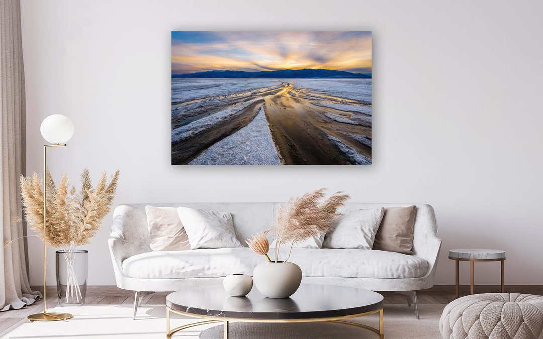 California Desert Print, Death Valley Photography, Desert Sunset Print ...