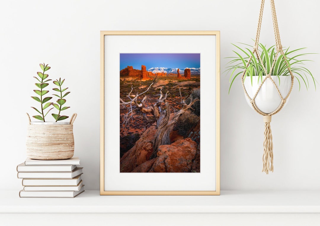 Arches National Park Photo, Moab Wall Art, Large Utah Landscape Print ...