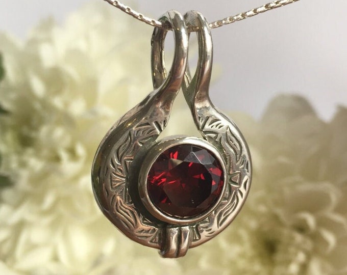 Egyptian Pendant Ruby Pendant Created Ruby Ancient Pendant - Etsy UK
