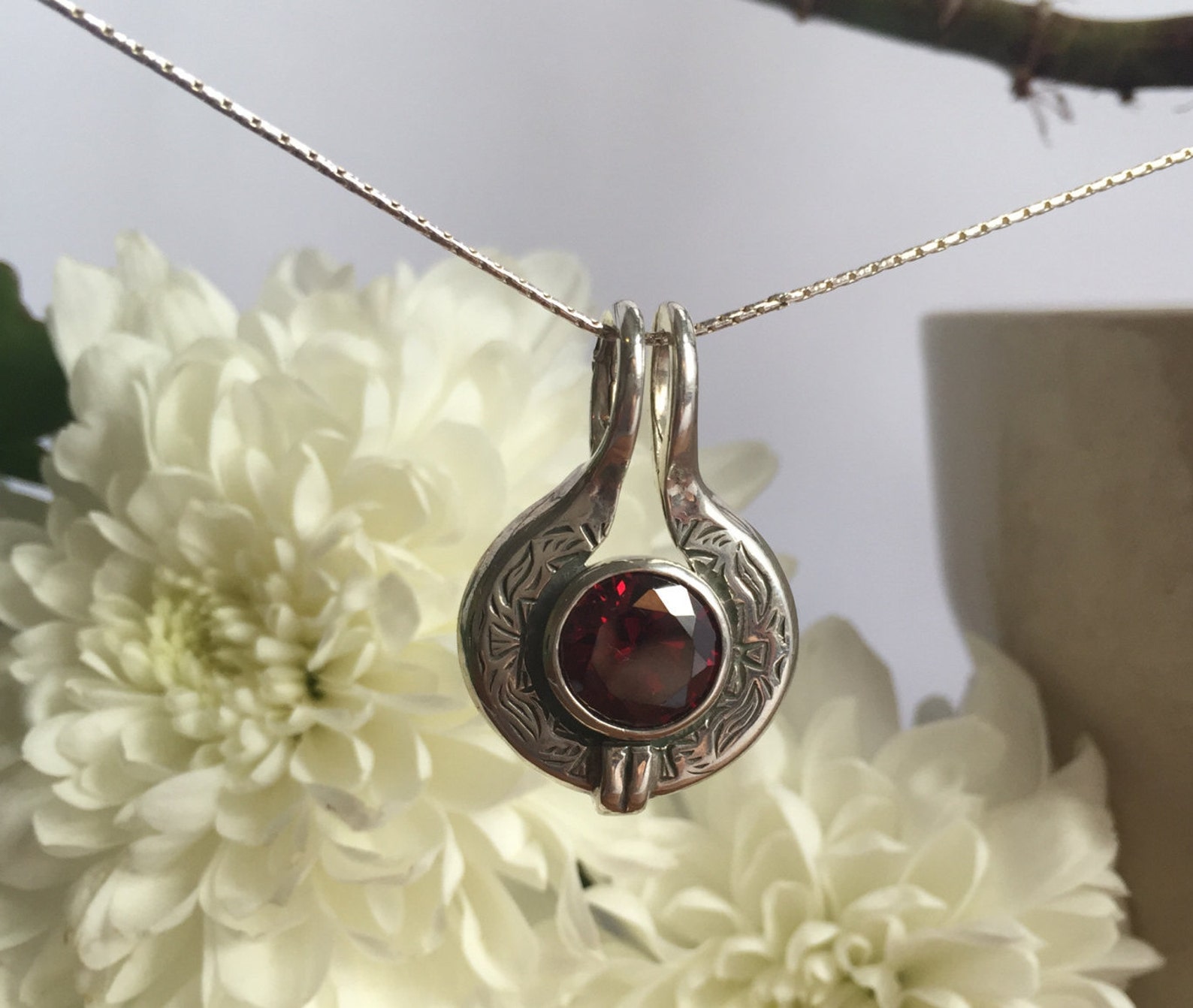 Egyptian Pendant Ruby Pendant Created Ruby Ancient Pendant | Etsy UK