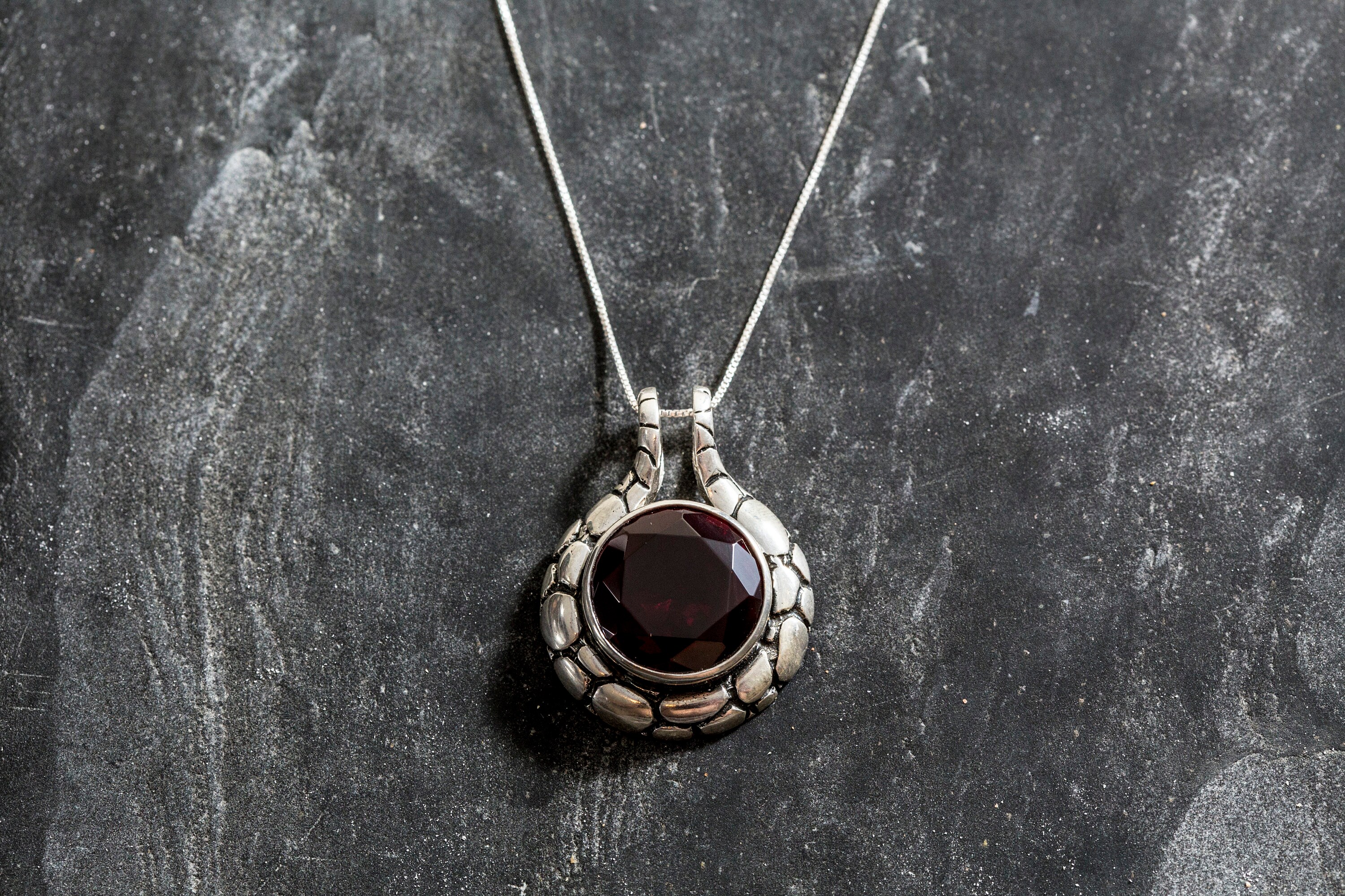 Large Ruby Pendant Ruby Pendant Big Ruby Pendant Created - Etsy UK