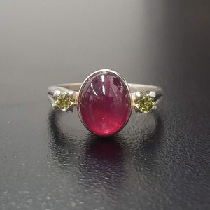 Ruby Ring, Natural Ruby Ring, July Birthstone Ring, Red Vintage Ring, Genuine Ruby Ring, Vintage ...