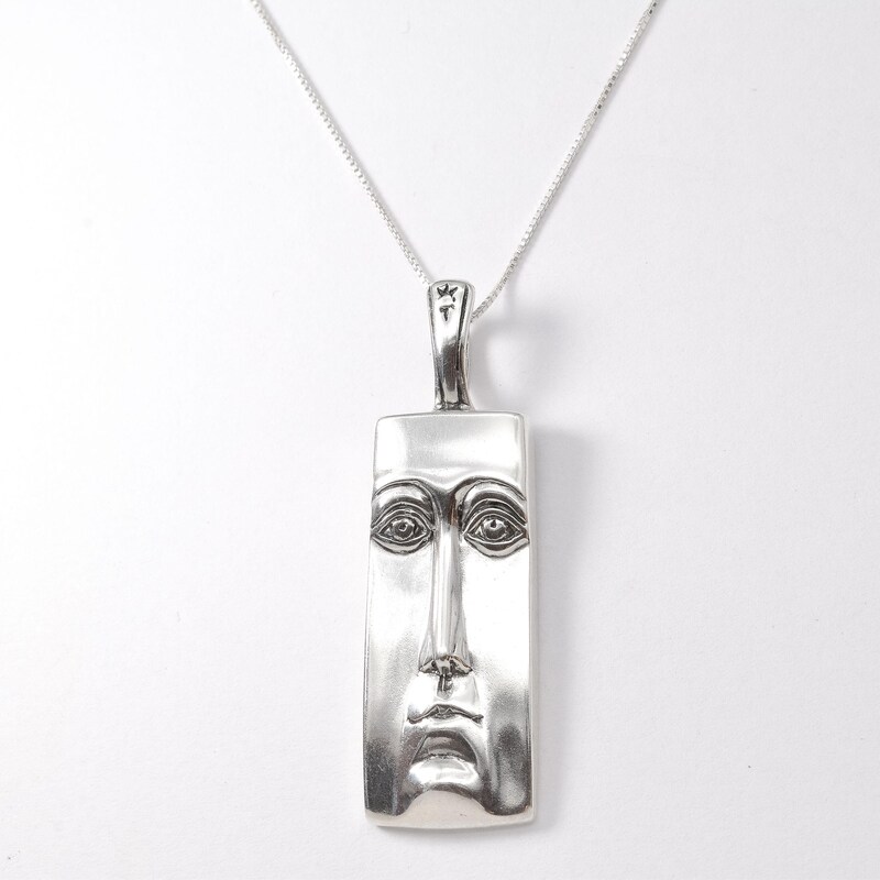 Sterling Silver Pendant - Etsy