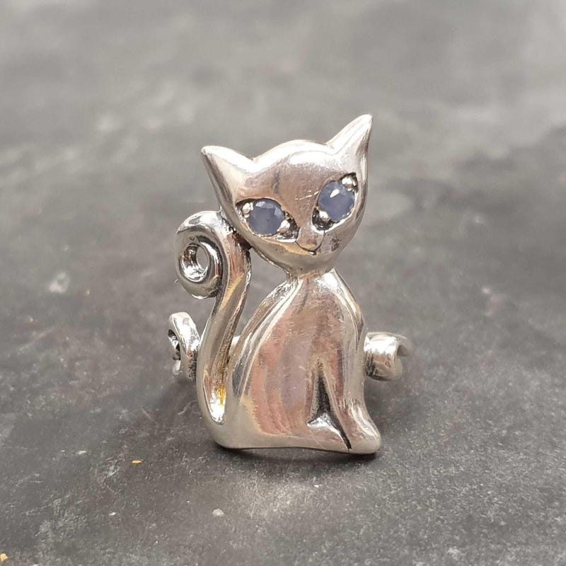 Cat Ring - Etsy