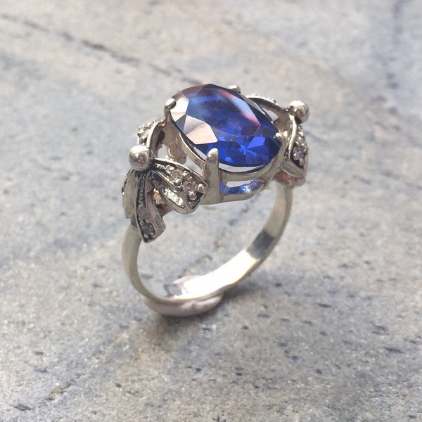 Sapphire Blue Ribbon - Etsy