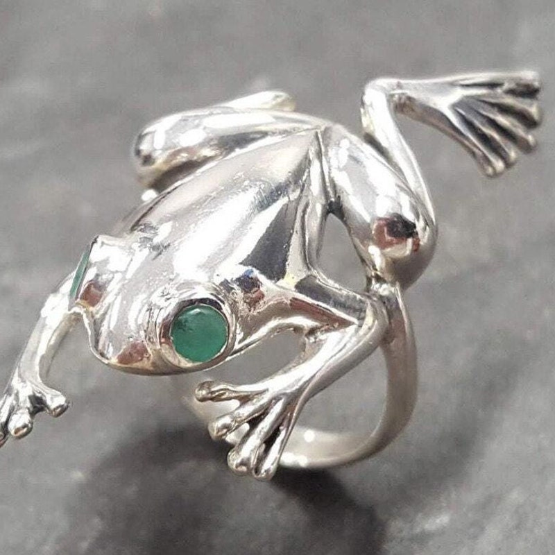 Frog Ring - Etsy