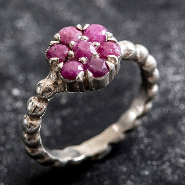 Natural Ruby Ring - Etsy