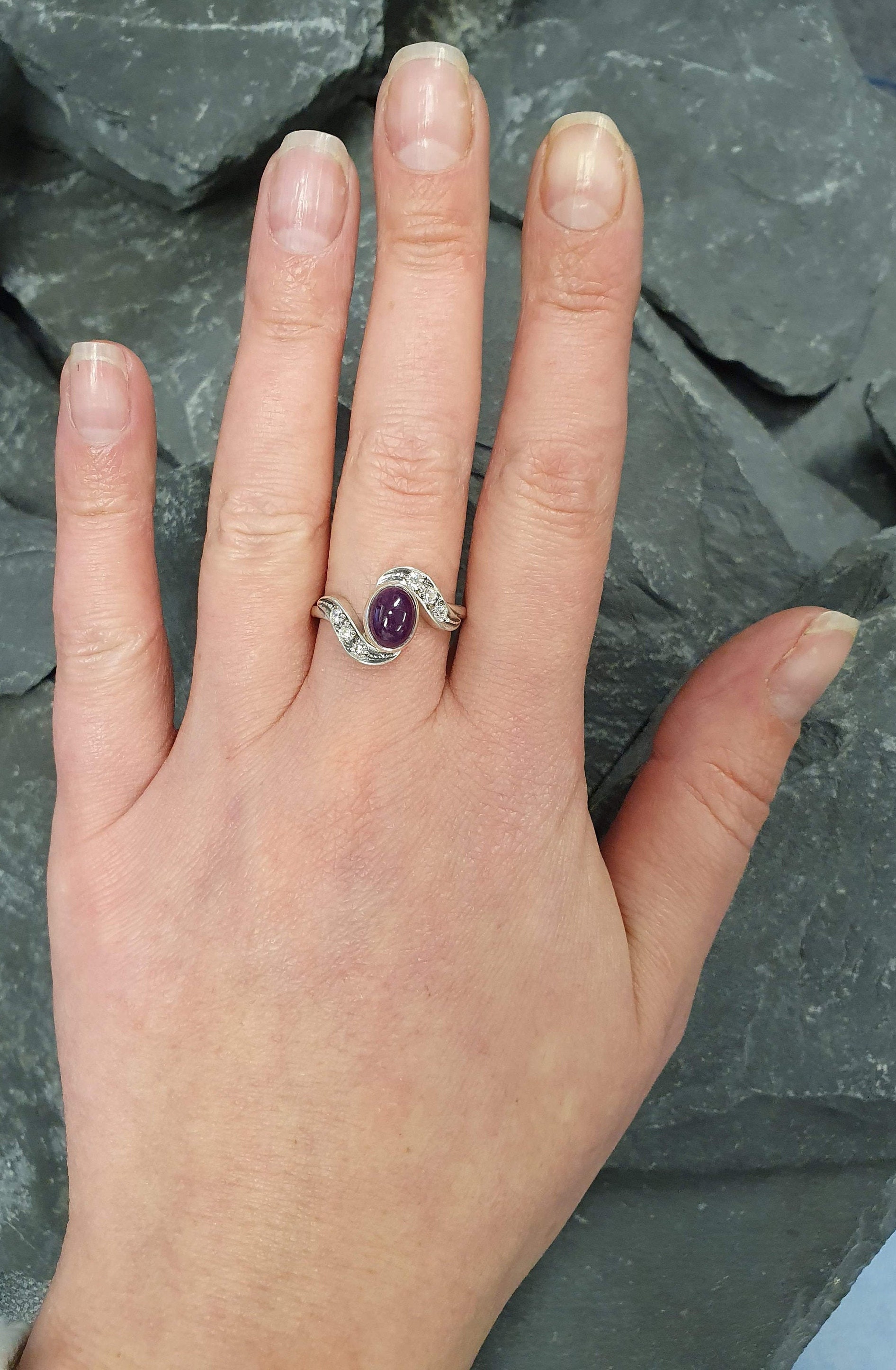 Ruby Ring Natural Ruby Vintage Ruby Ring July Birthstone | Etsy