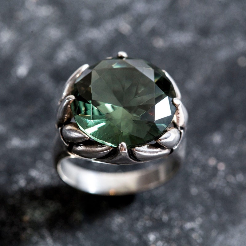 Large Stone Ring - Etsy