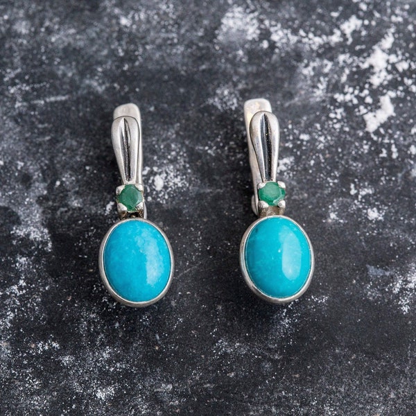 Unique Turquoise Earrings - Etsy