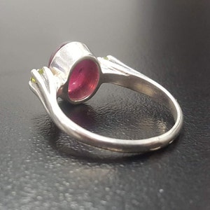 Ruby Ring, Natural Ruby Ring, July Birthstone Ring, Red Vintage Ring, Genuine Ruby Ring, Vintage ...