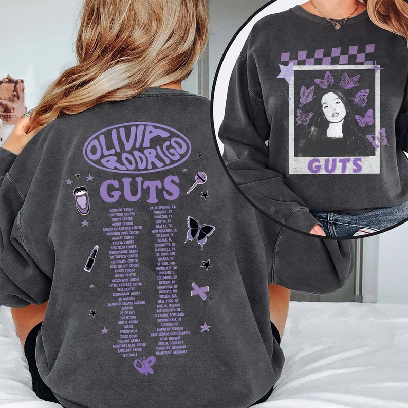 Olivia Rodrigo Guts Png Olivia Rodrigo Guts Merch, Guts Tour 2024 Png ...