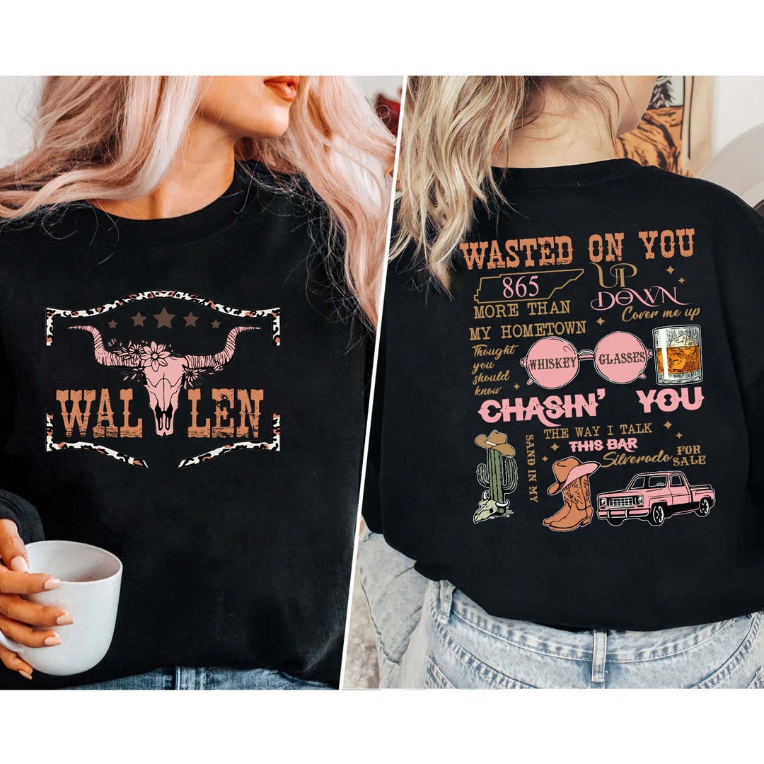 Retro Wallen Western Png, Wallen Bullhead Png, Vintage Wallen Png ...