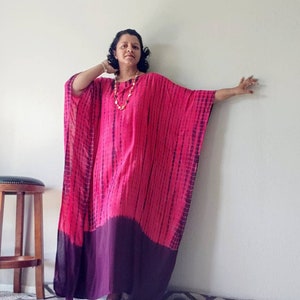 Red Kaftans, Red Caftans, Long Red Kaftan, Tie Dye Kaftans, Red Tie Dye ...