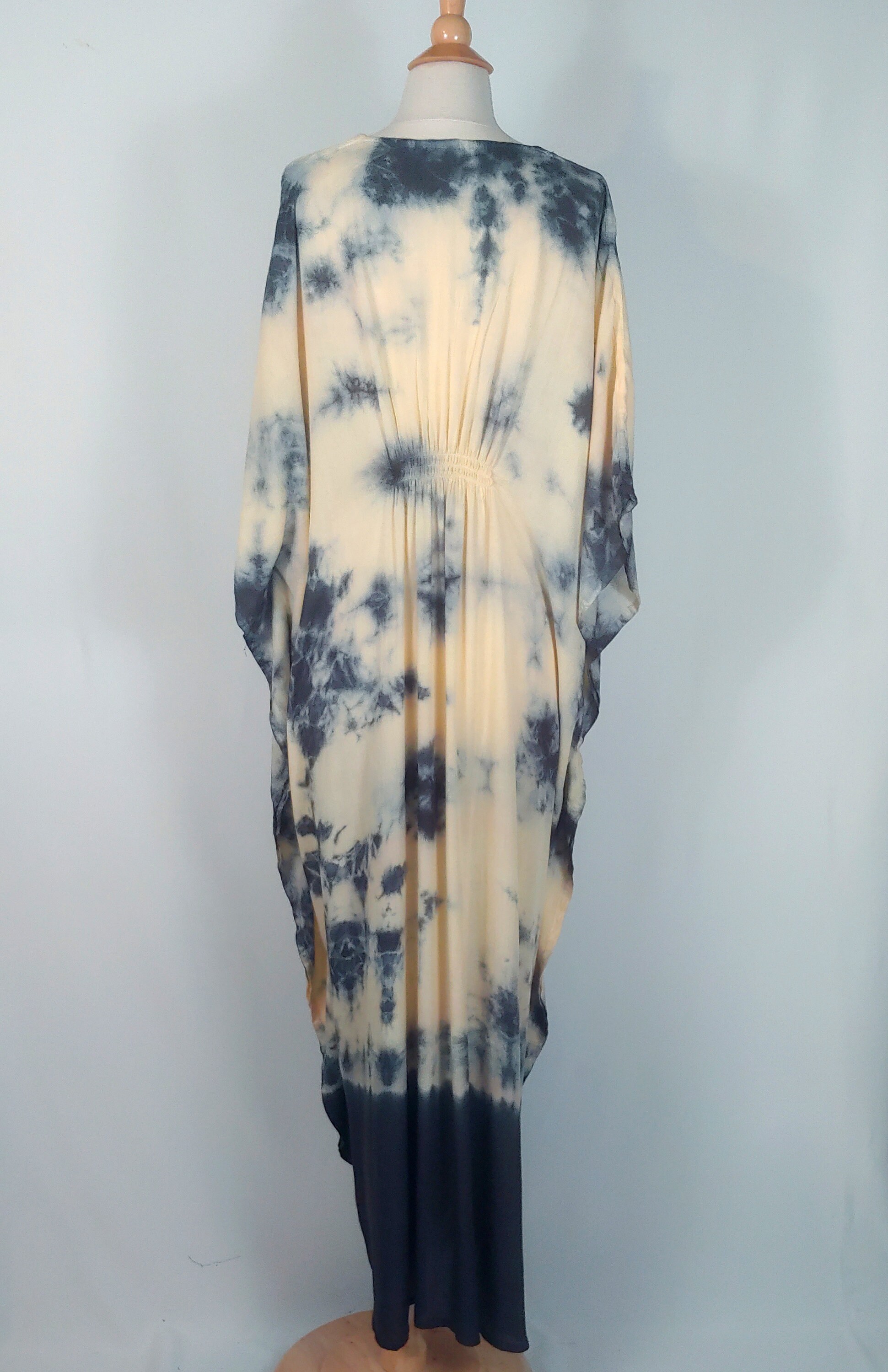 Light Weight Kaftans Rayon Kaftans Yellow Kaftan Dress - Etsy