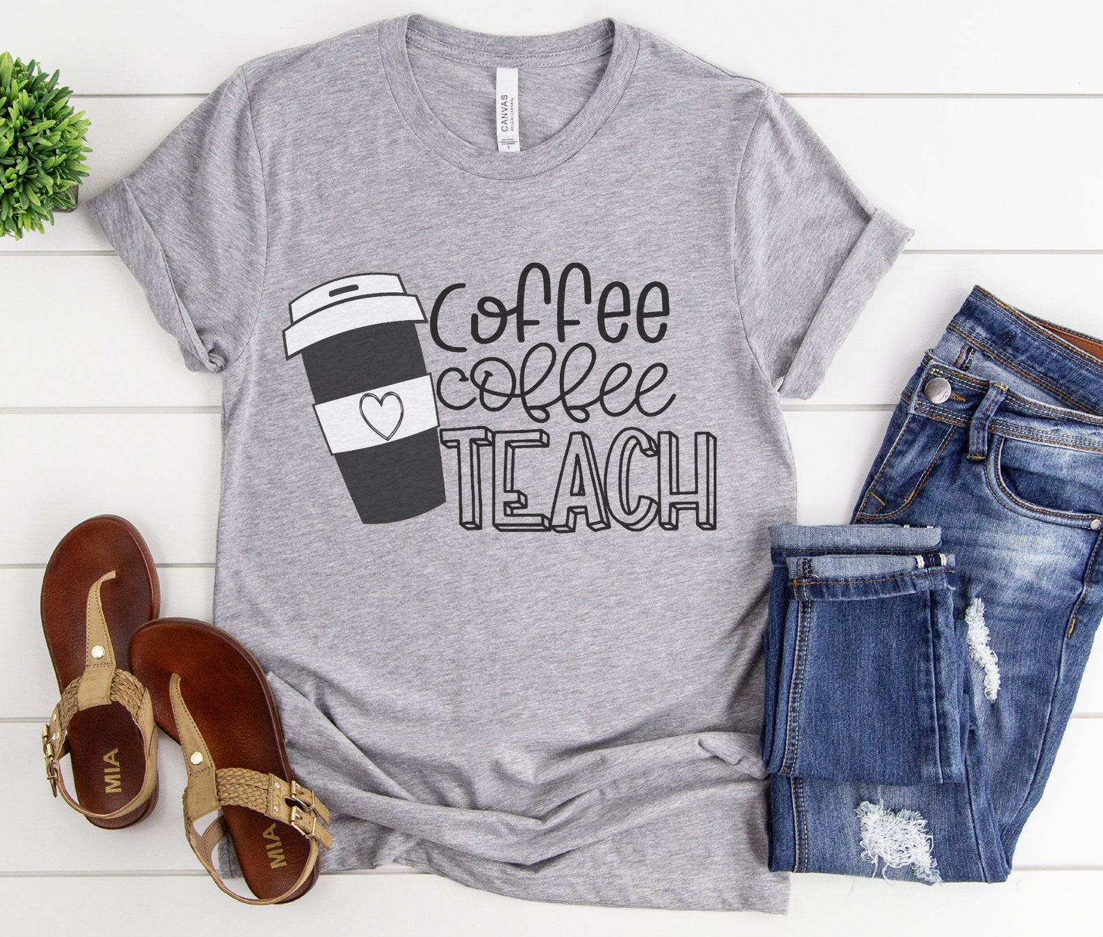 Coffee Coffee Teach SVG Teacher SVG Coffee Teacher SVG | Etsy