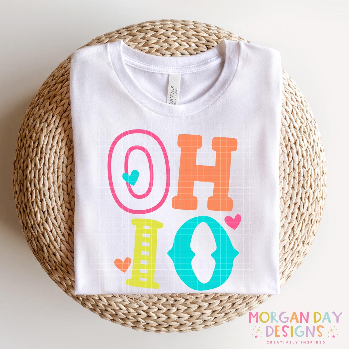 Ohio SVG, Preppy State PNG, Trendy PNG, State Stickers, State Shirts ...
