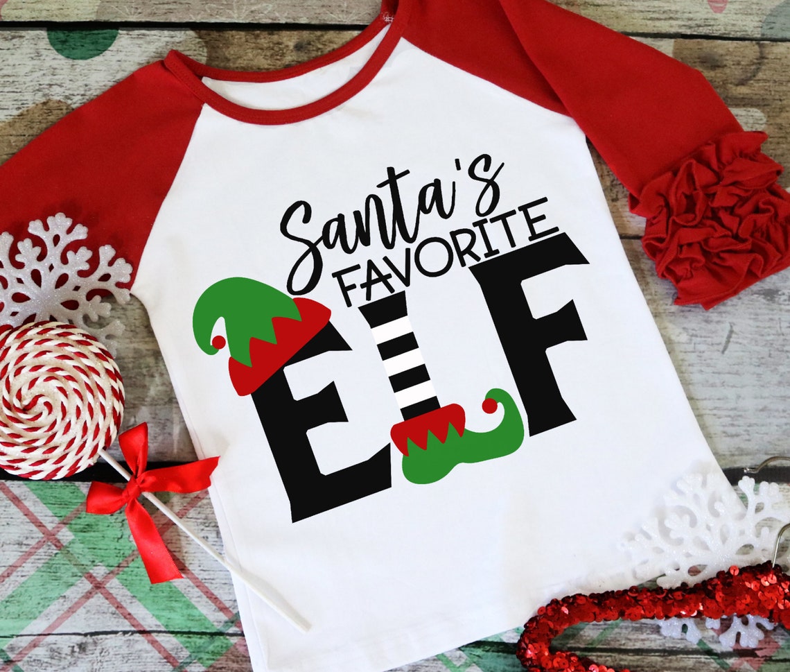 Santa's Favorite Elf SVG, Elf SVG, Christmas SVG, Santa Svg ...