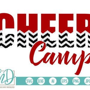 Cheer SVG - Cheerleader SVG - Cheer Camp SVG - Camp Svg - Cheer Design ...