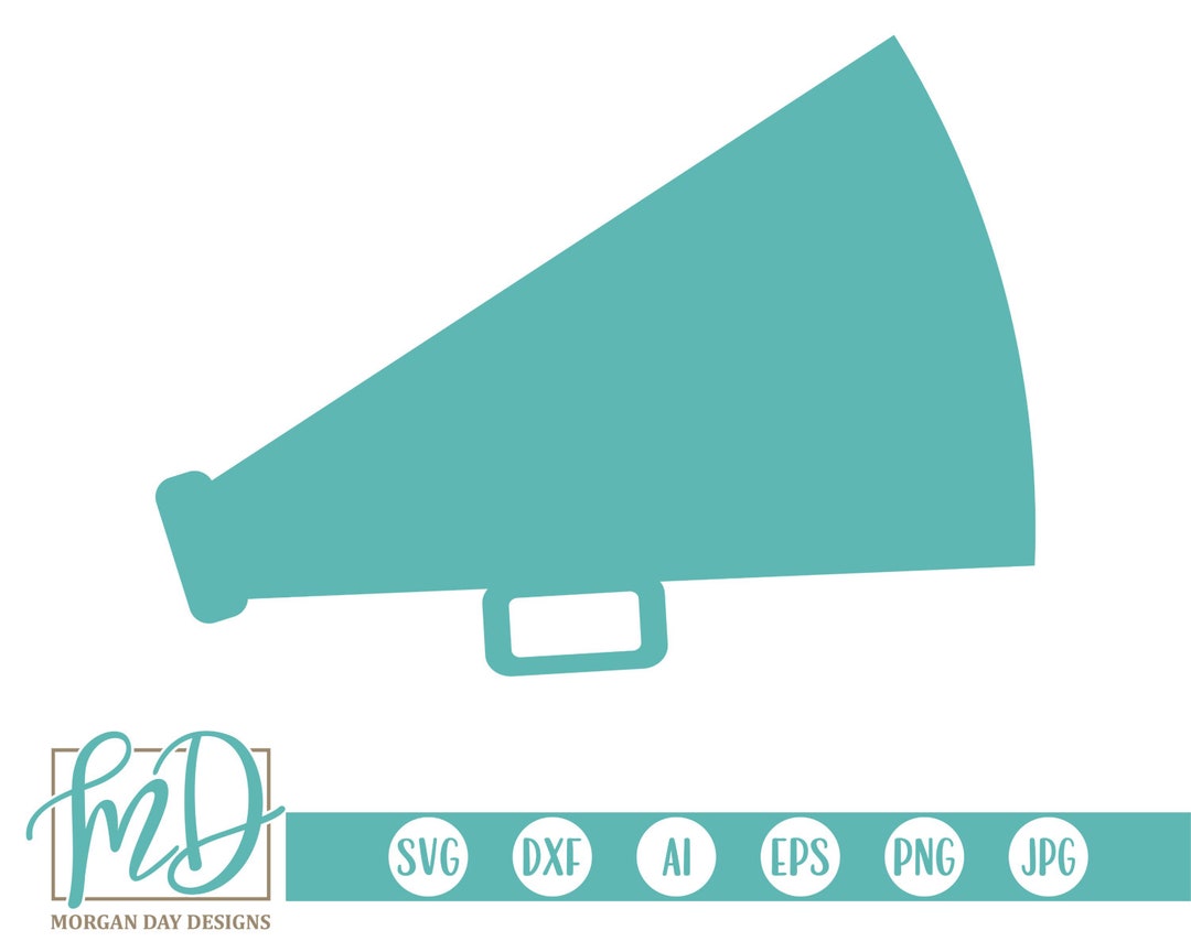 Cheer SVG, Megaphone SVG, Cheerleader SVG, Cheerleading Svg, Cheer ...