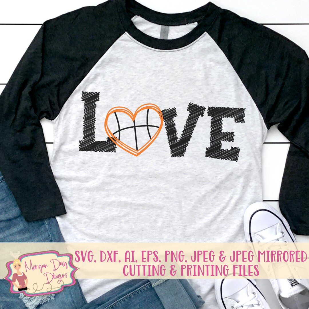 Love Basketball SVG - Basketball SVG - Love Basketball - Basketball ...