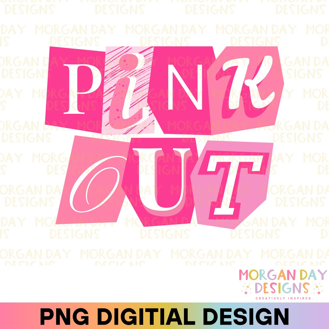 Pink Out Football PNG, School Spirit, Cheer, October, Mascot, Breast ...