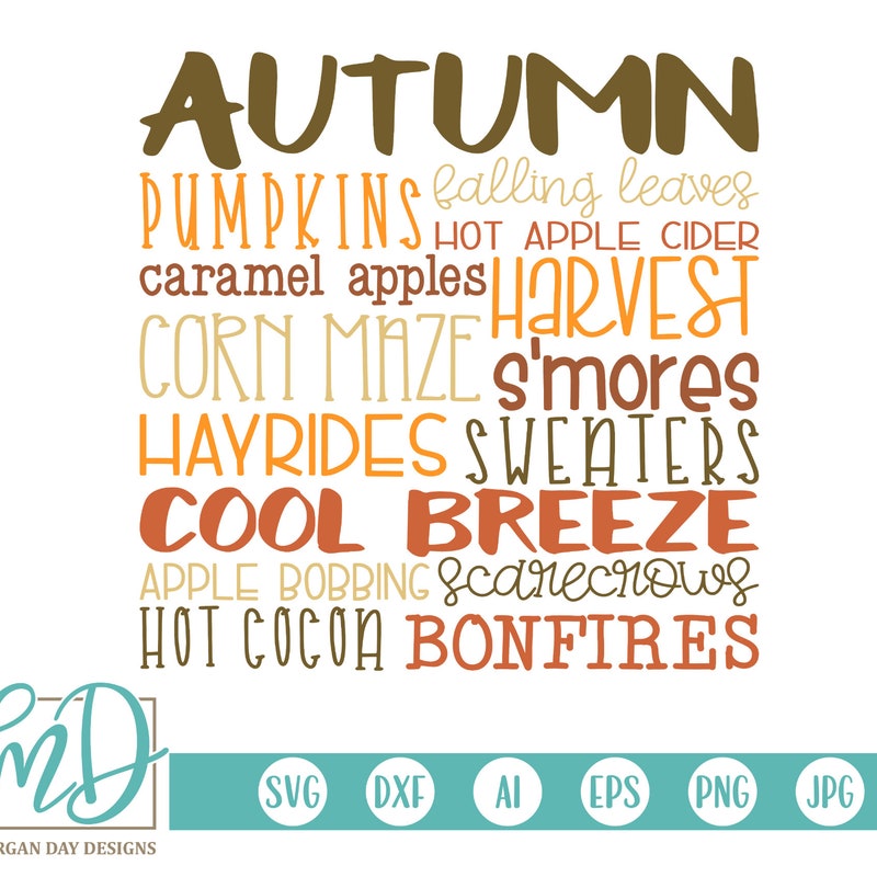 Fall Subway Art - Etsy