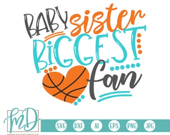 Biggest Fan Basketball Svg - Etsy
