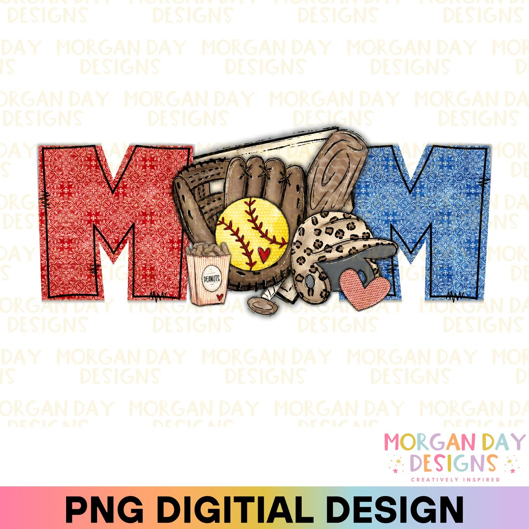 Softball Mom PNG, Softball Shirt PNG, Softball Sublimation, Mom PNG ...