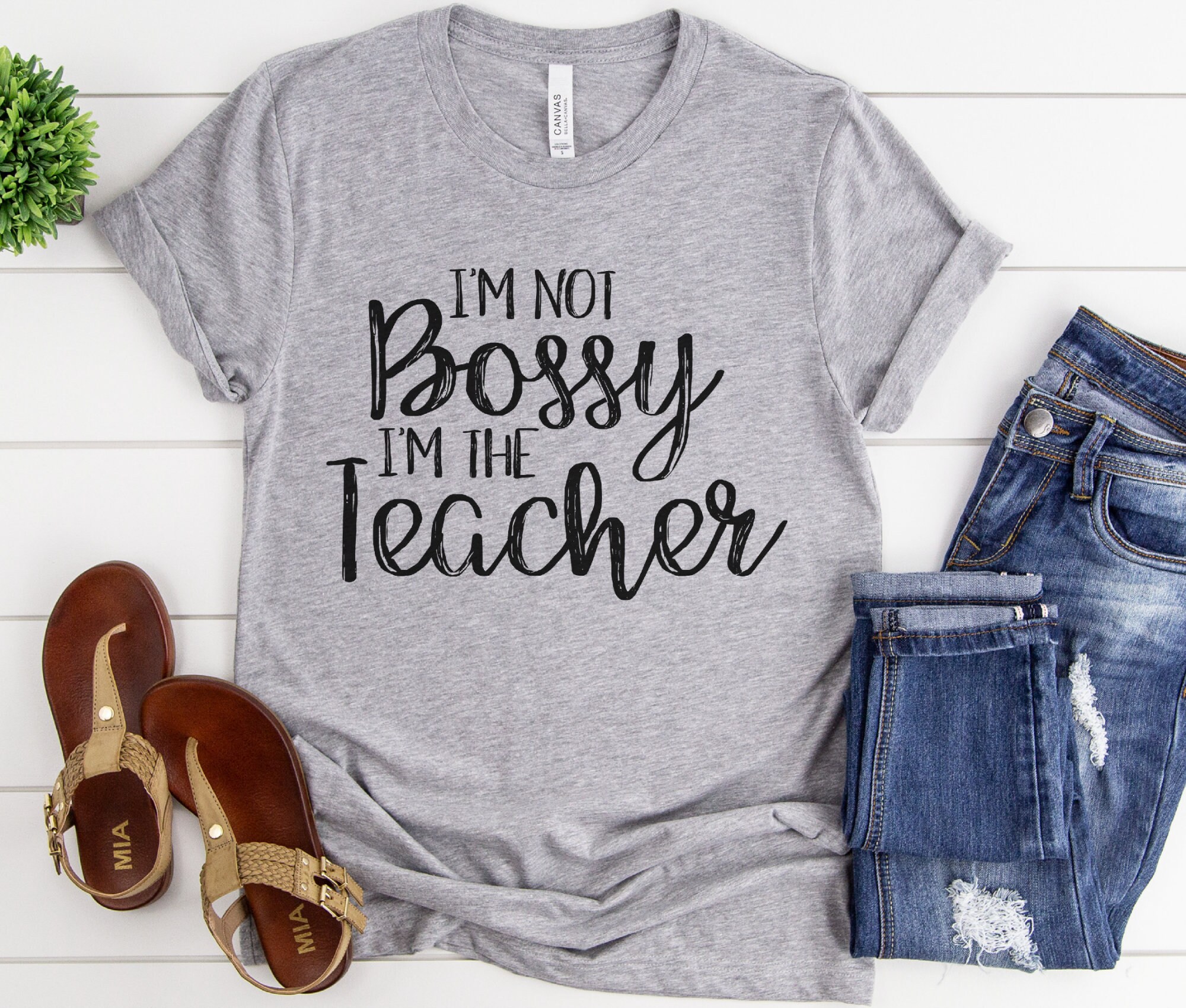 Teacher SVG, Funny Teacher SVG, I'm Not Bossy I'm the Teacher SVG ...