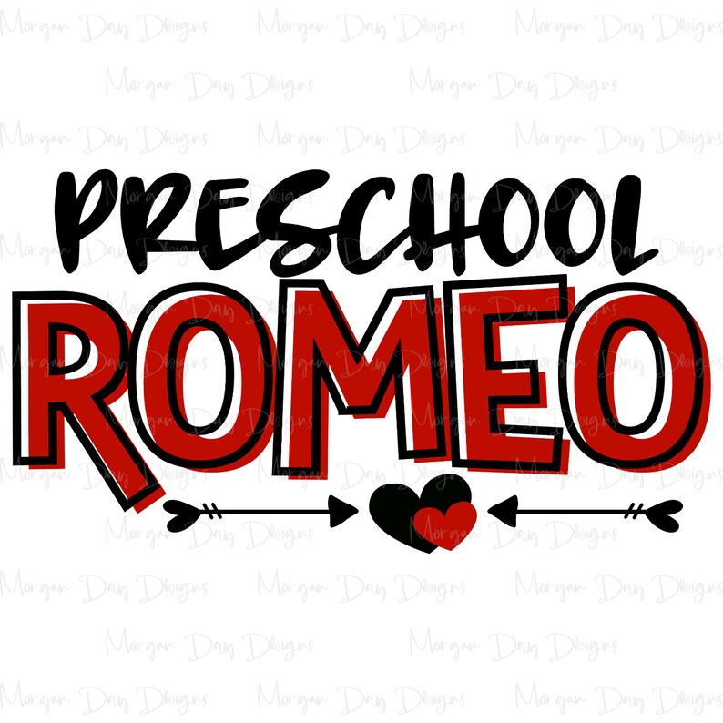 Preschool Romeo SVG Valentines Day SVG Romeo SVG - Etsy