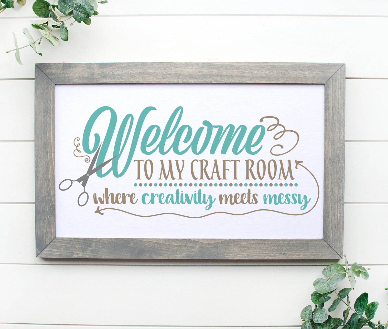 Welcome to My Craft Room SVG Crafting SVG Crafter SVG | Etsy Canada