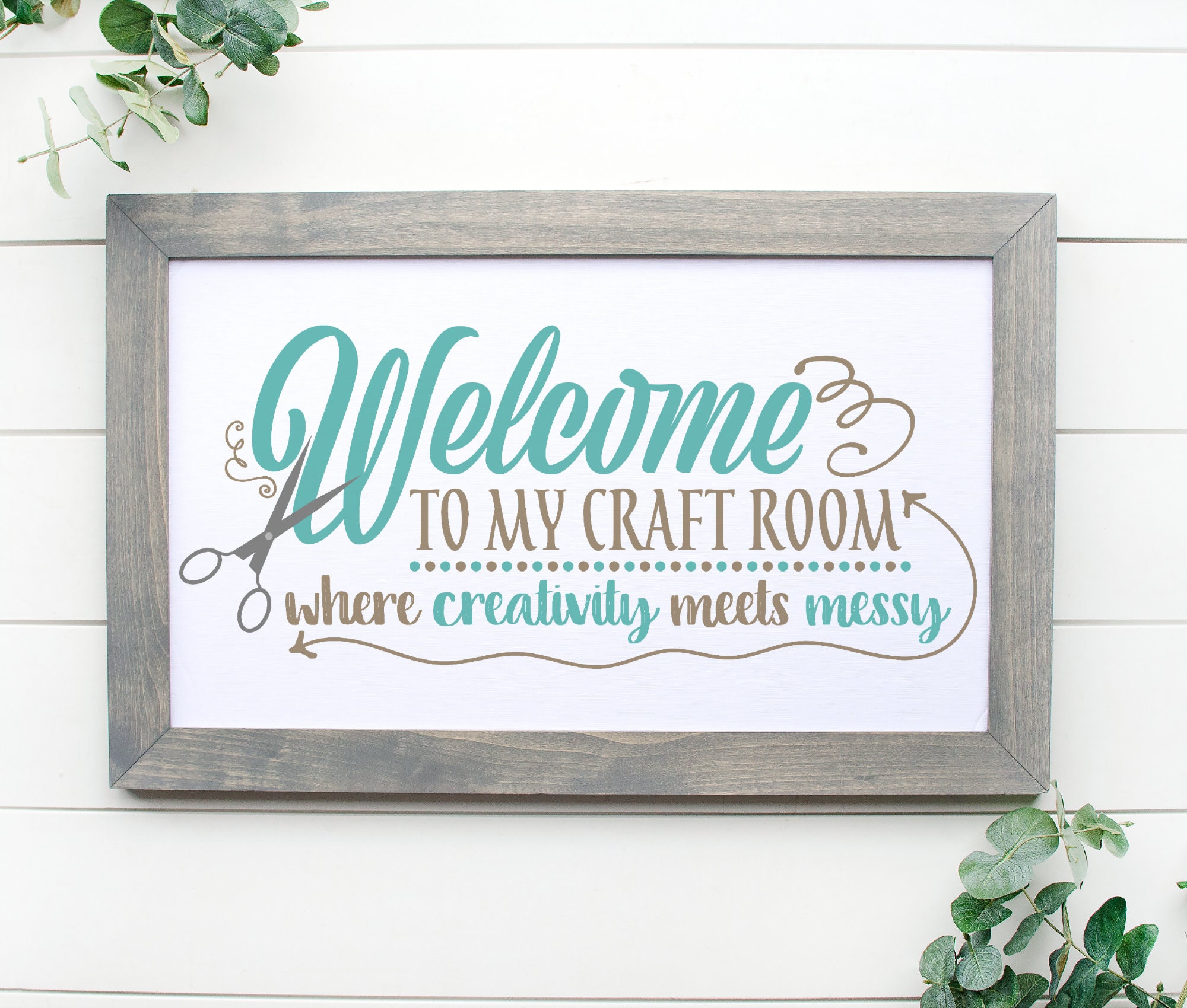 Welcome to My Craft Room SVG Crafting SVG Crafter SVG - Etsy