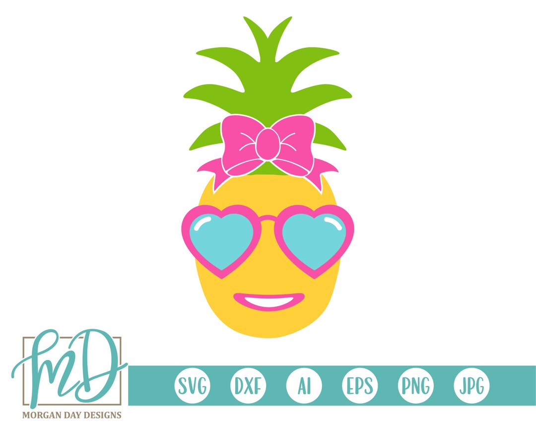 Pineapple SVG, Summer SVG, Fruit SVG, Cute Pineapple Svg, Pineapple ...