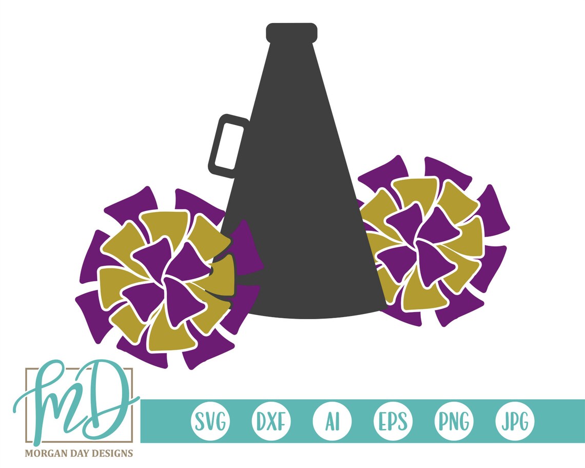 Cheerleader SVG Cheer SVG Cheerleading SVG Noun Svg Icon - Etsy