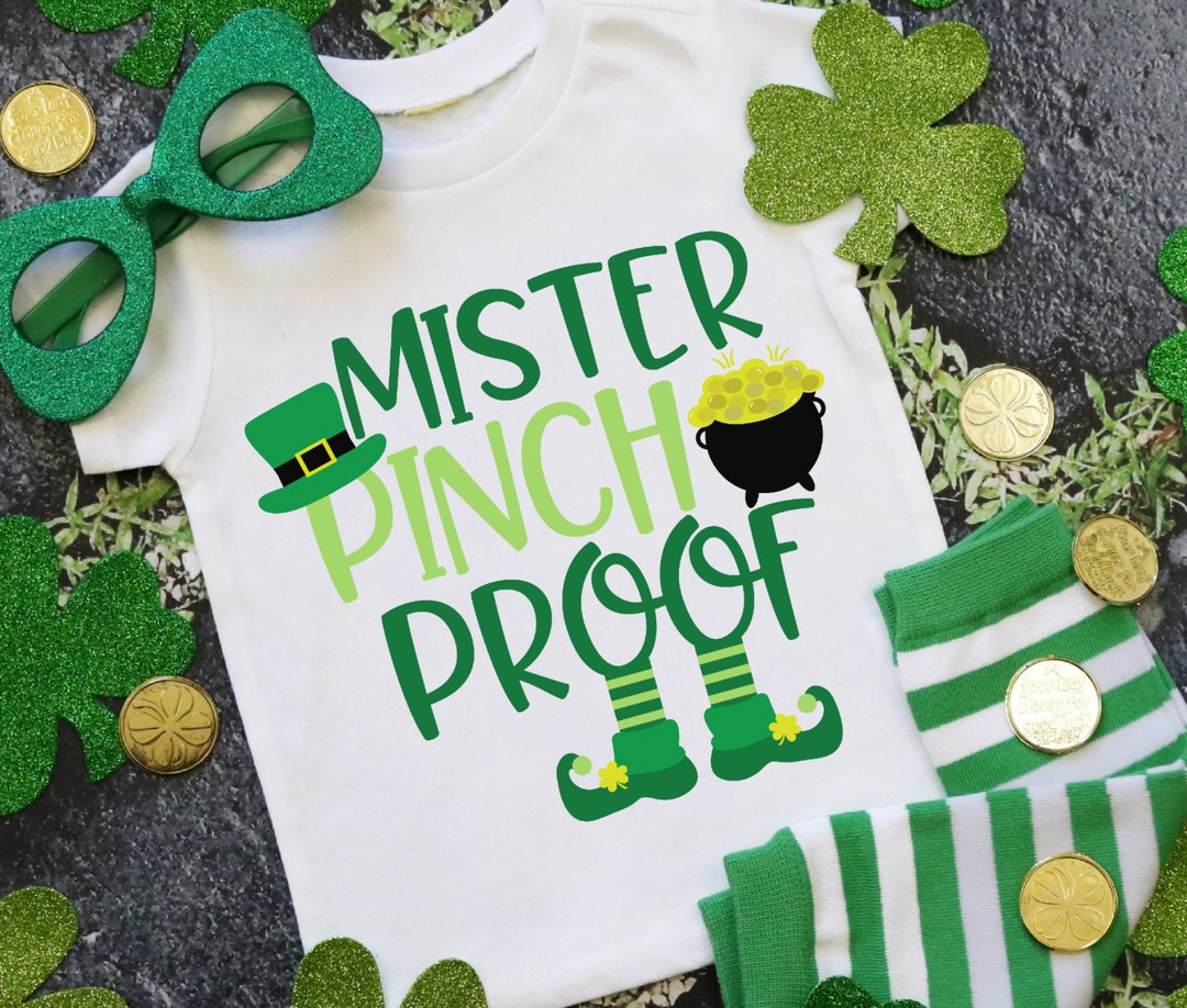 St Patricks Day SVG, Mister Pinch Proof SVG, Leprechaun SVG, Pinch ...