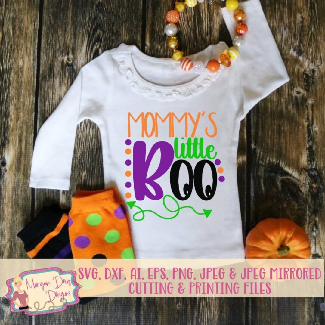 Mommy's Little Boo SVG - Halloween SVG - Ghost Svg - Boo Svg ...