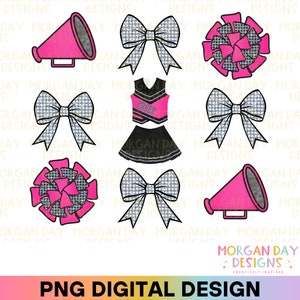 Coquette Cheer PNG, Preppy PNG, Cheerleader Png, Trendy Cheer Mom Shirt ...