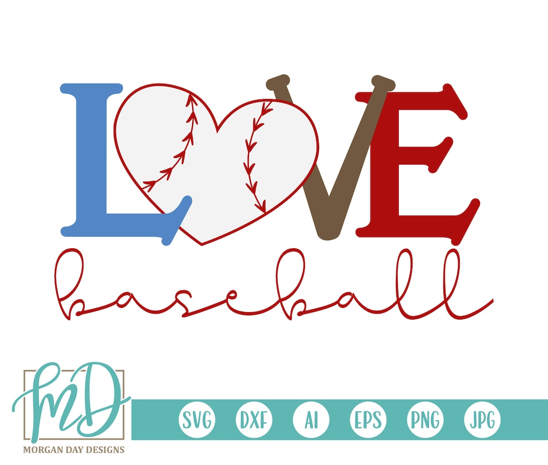 Baseball SVG, Baseball Love SVG Design, Baseball Mom SVG, Baseball ...