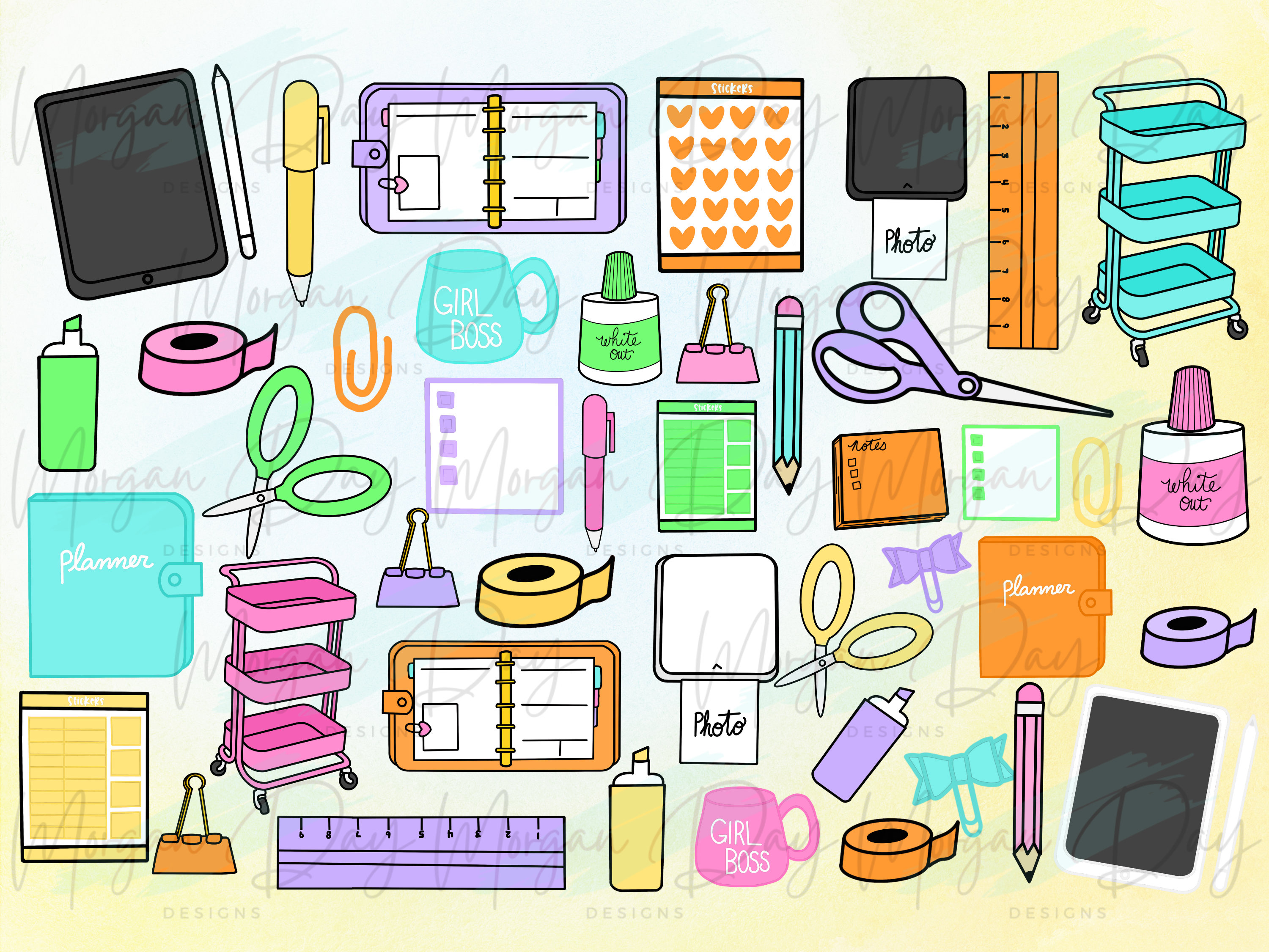 Craft Supplies Clipart Craft Svg Crafting Craft Tools - Etsy