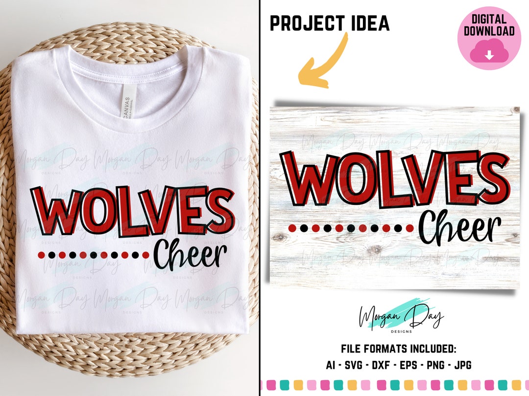 Wolves SVG, Wolves PNG, Cheer SVG, Cheerleader Svg, Cheer Coach Svg ...