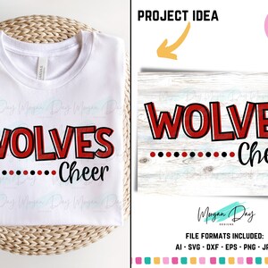 Wolves SVG, Wolves PNG, Cheer SVG, Cheerleader Svg, Cheer Coach Svg ...