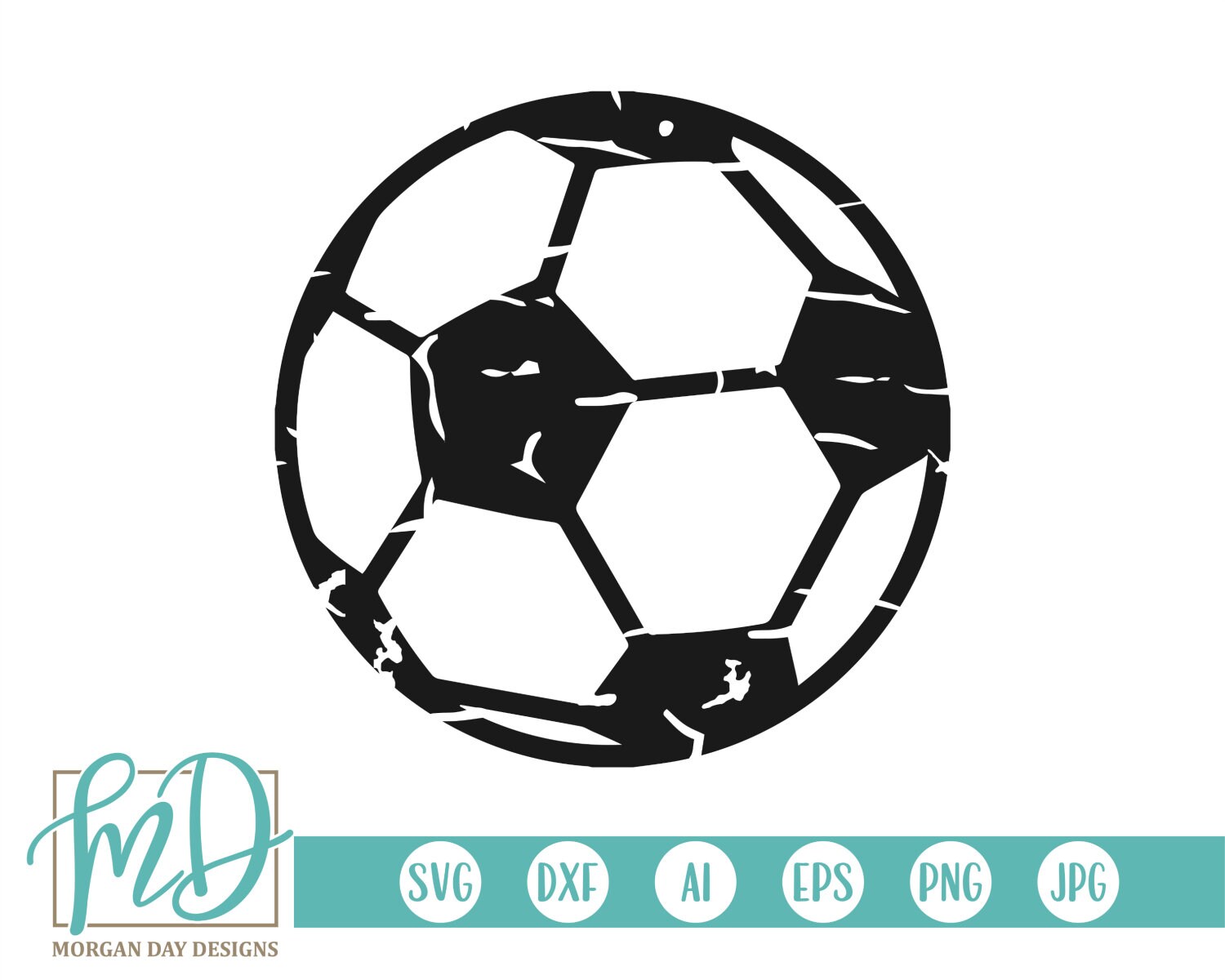 Grunge Soccer SVG Grunge SVG Soccer SVG Soccer Ball Svg | Etsy