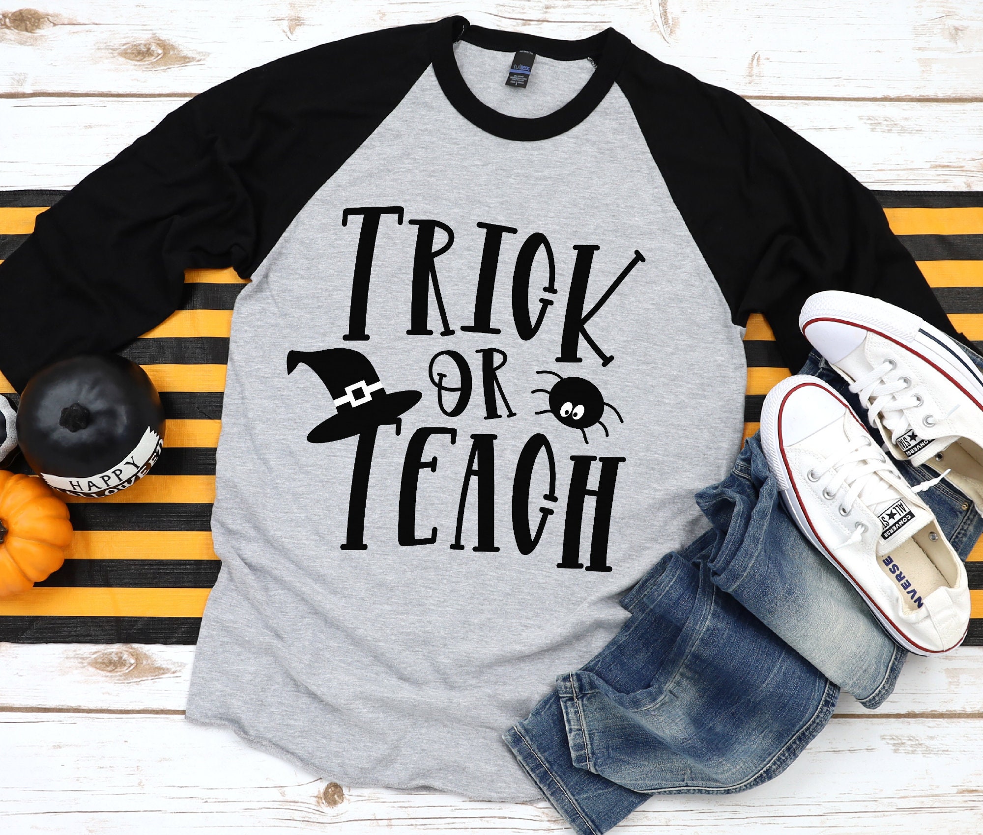 Trick or Teach SVG Halloween SVG Fall SVG Teacher Svg | Etsy