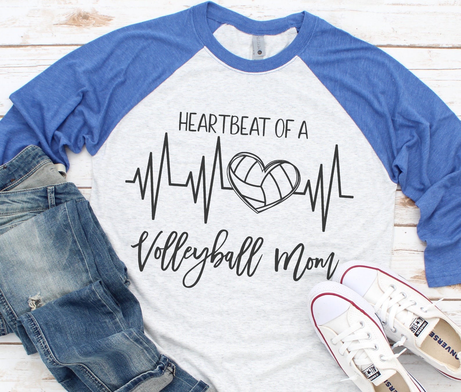 Volleyball Heartbeat SVG Volleyball Mom SVG Volleyball SVG - Etsy