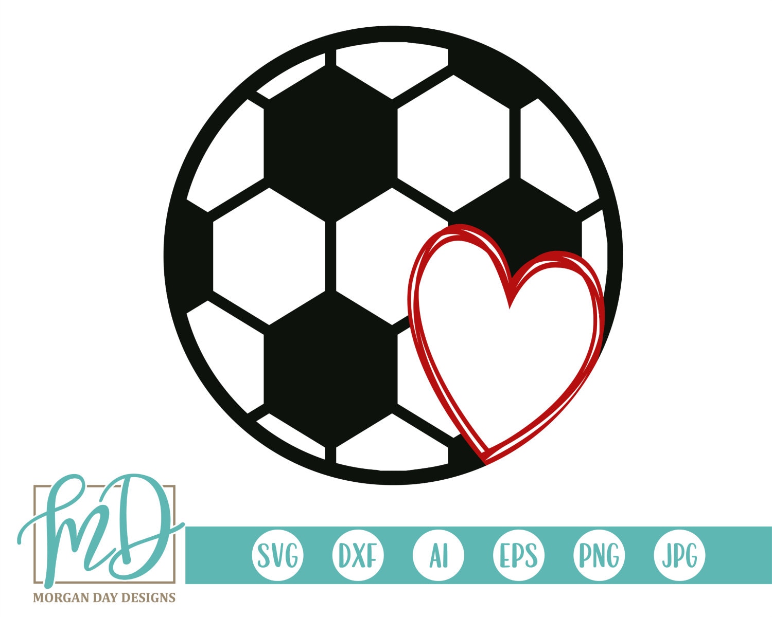 Soccer Ball SVG Soccer Heart SVG Soccer SVG Soccer Mom Svg - Etsy